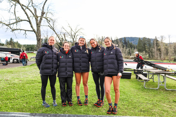 Rowing Opens Season at Oregon State, Wins First Varsity Four