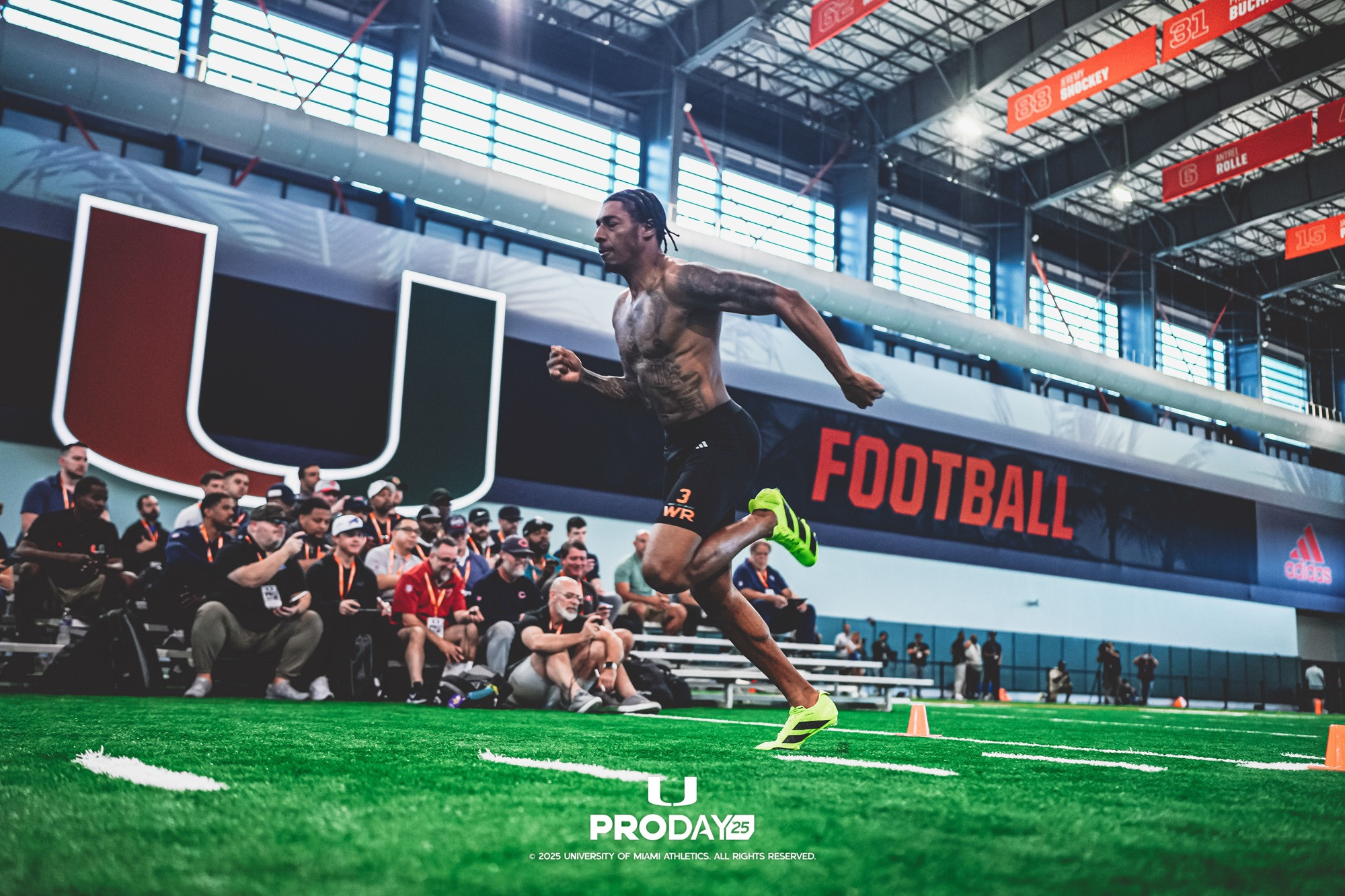 Miami Hurricanes Pro Day 2025 – University of Miami Athletics