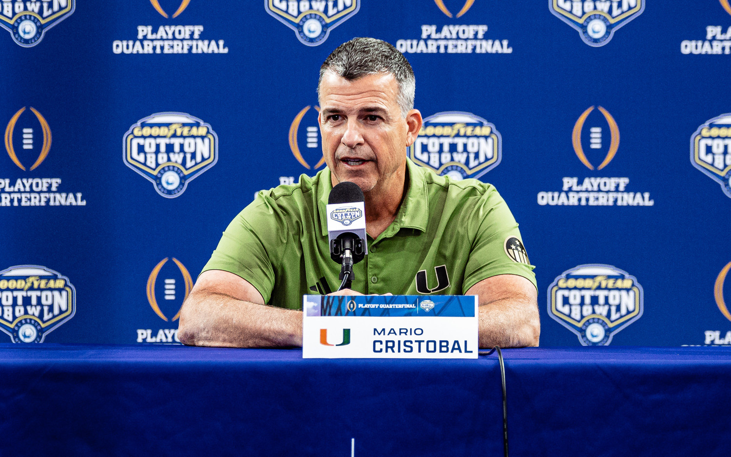 Photo Gallery: Cotton Bowl Media Day – University of Miami Athletics