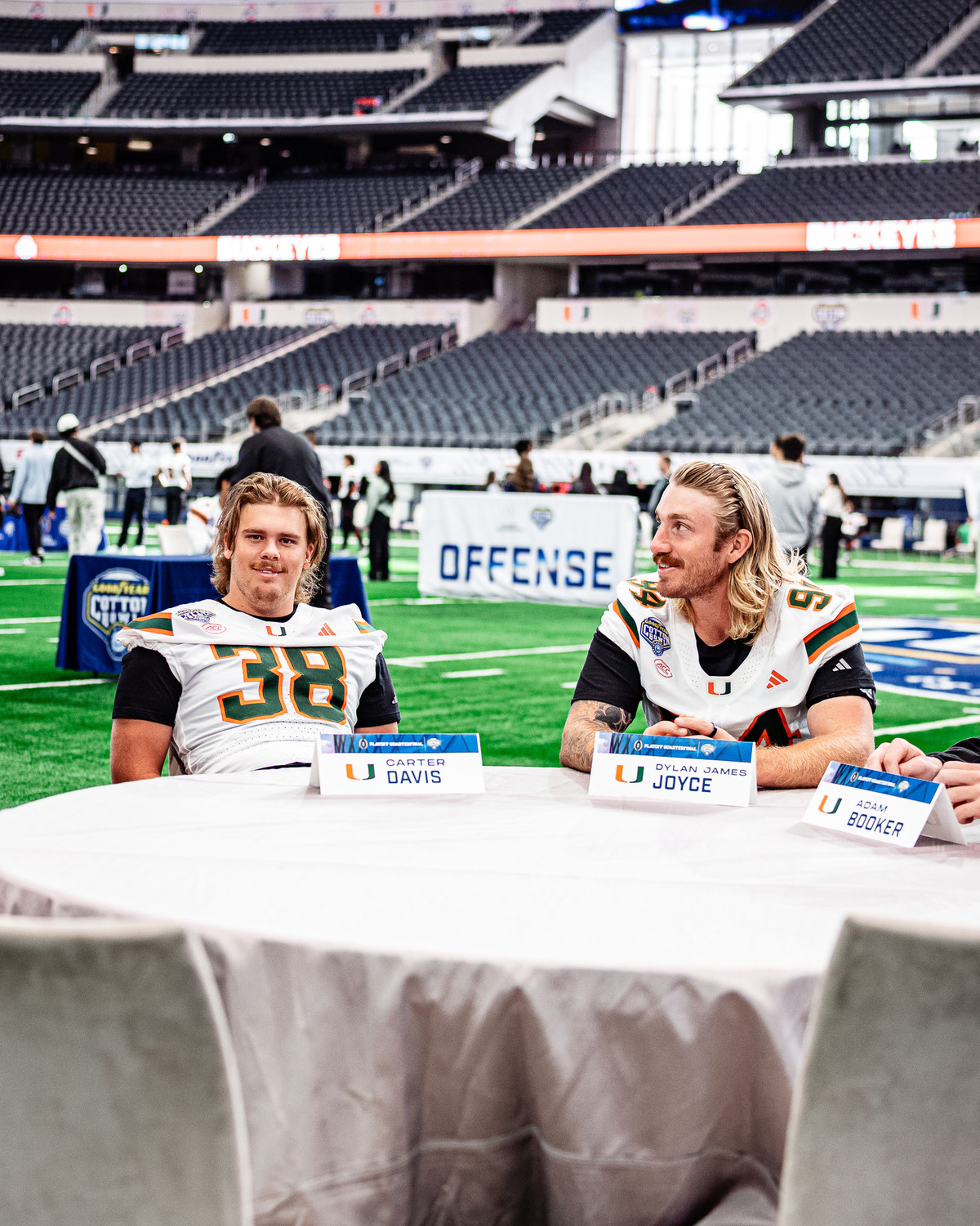 Photo Gallery: Cotton Bowl Media Day – University of Miami Athletics