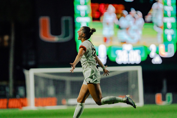 Canes Beat FAU 4-0 in Home Opener – University of Miami Athletics