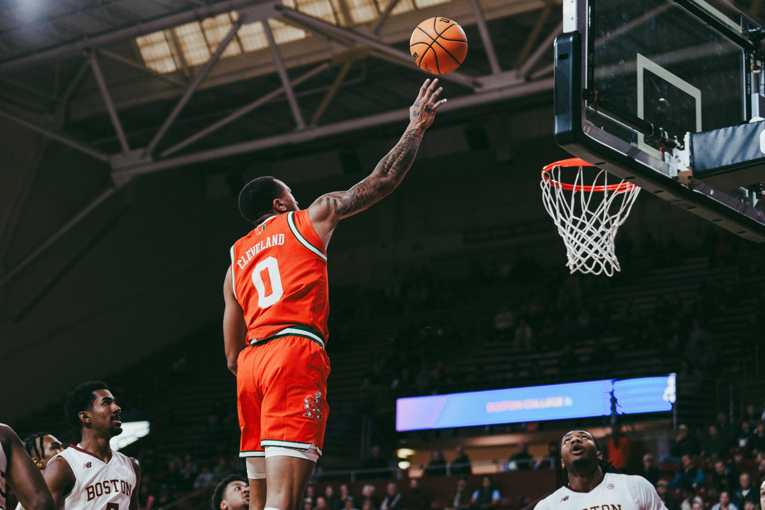 Miami Faces 78-68 Setback at Boston College – University of Miami Athletics