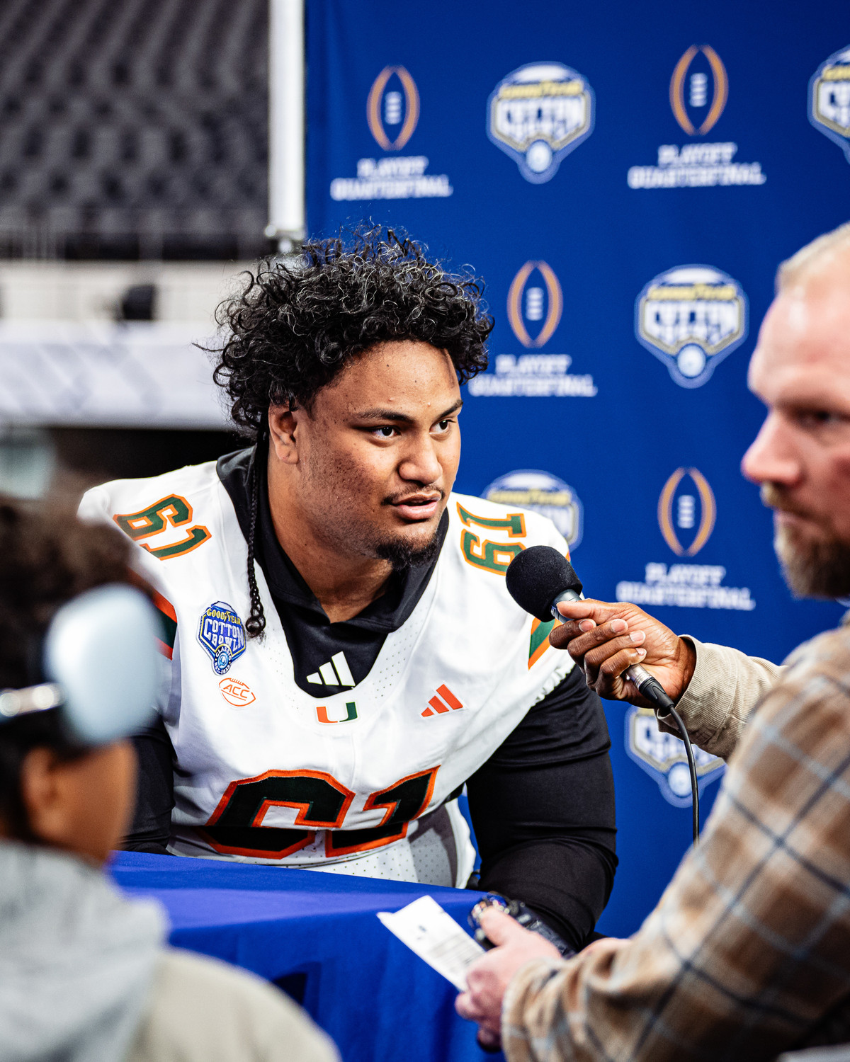 Photo Gallery: Cotton Bowl Media Day – University of Miami Athletics