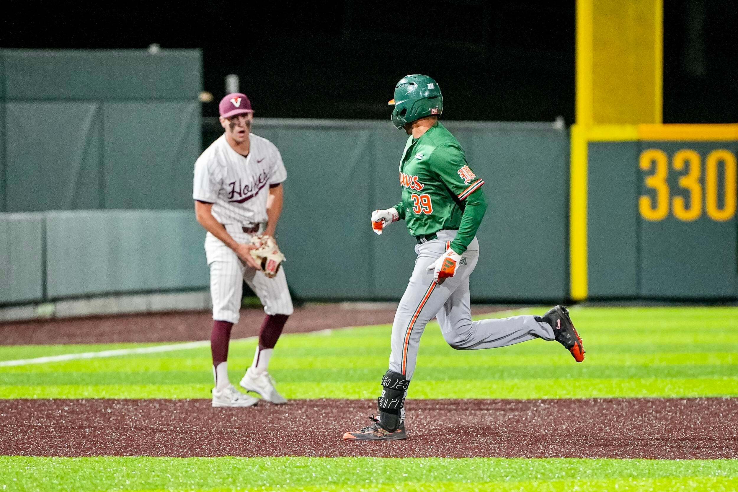 Hurricanes Hammer Hokies in Series Opener – University of Miami Athletics