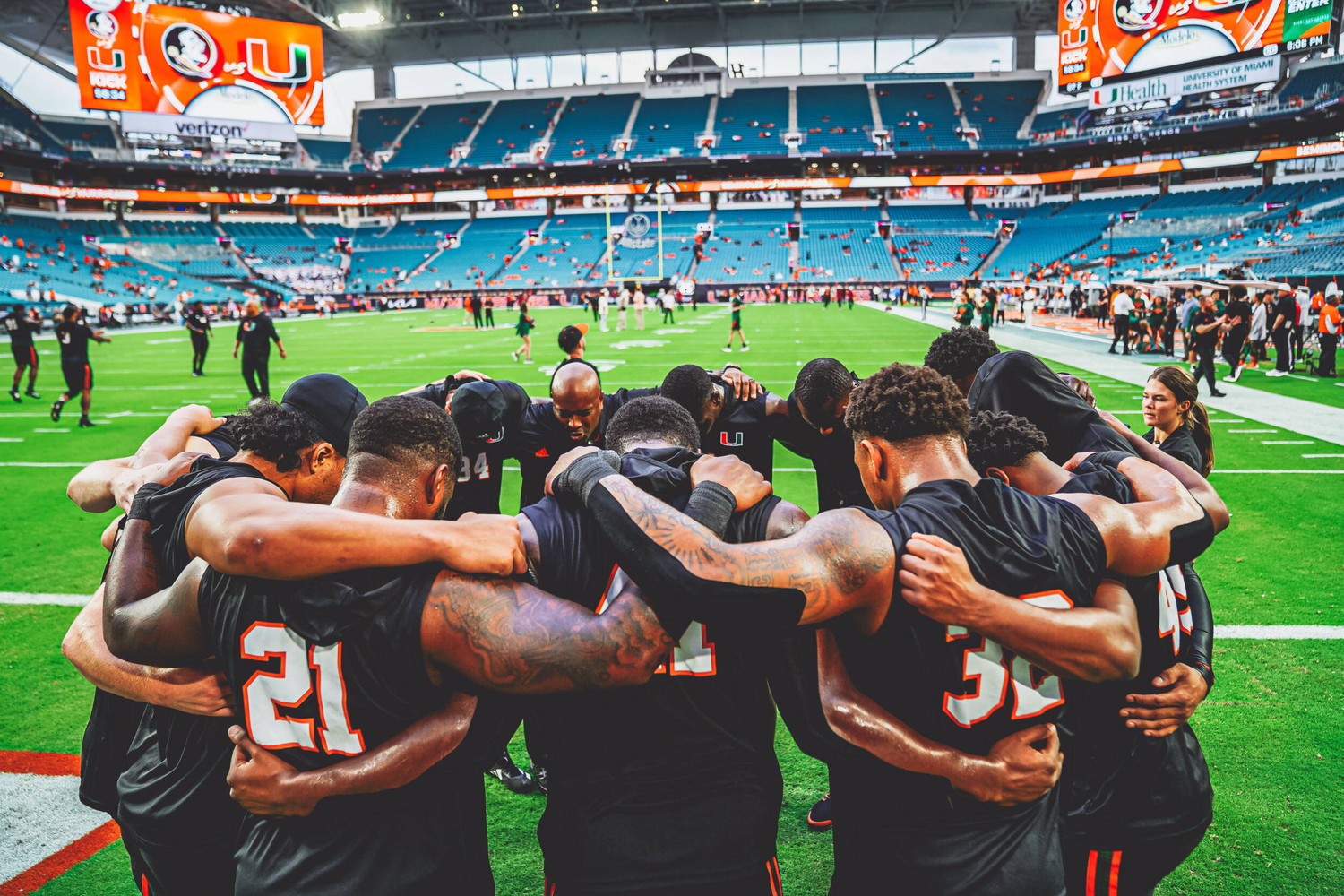 Photo Gallery: Canes Football vs. Florida State – University of Miami ...