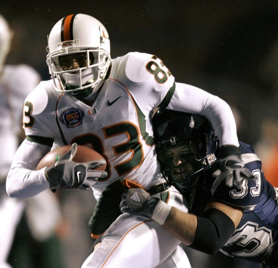 Miami vs. Nevada (MPC Computers Bowl – 12/31/06) – University of Miami ...