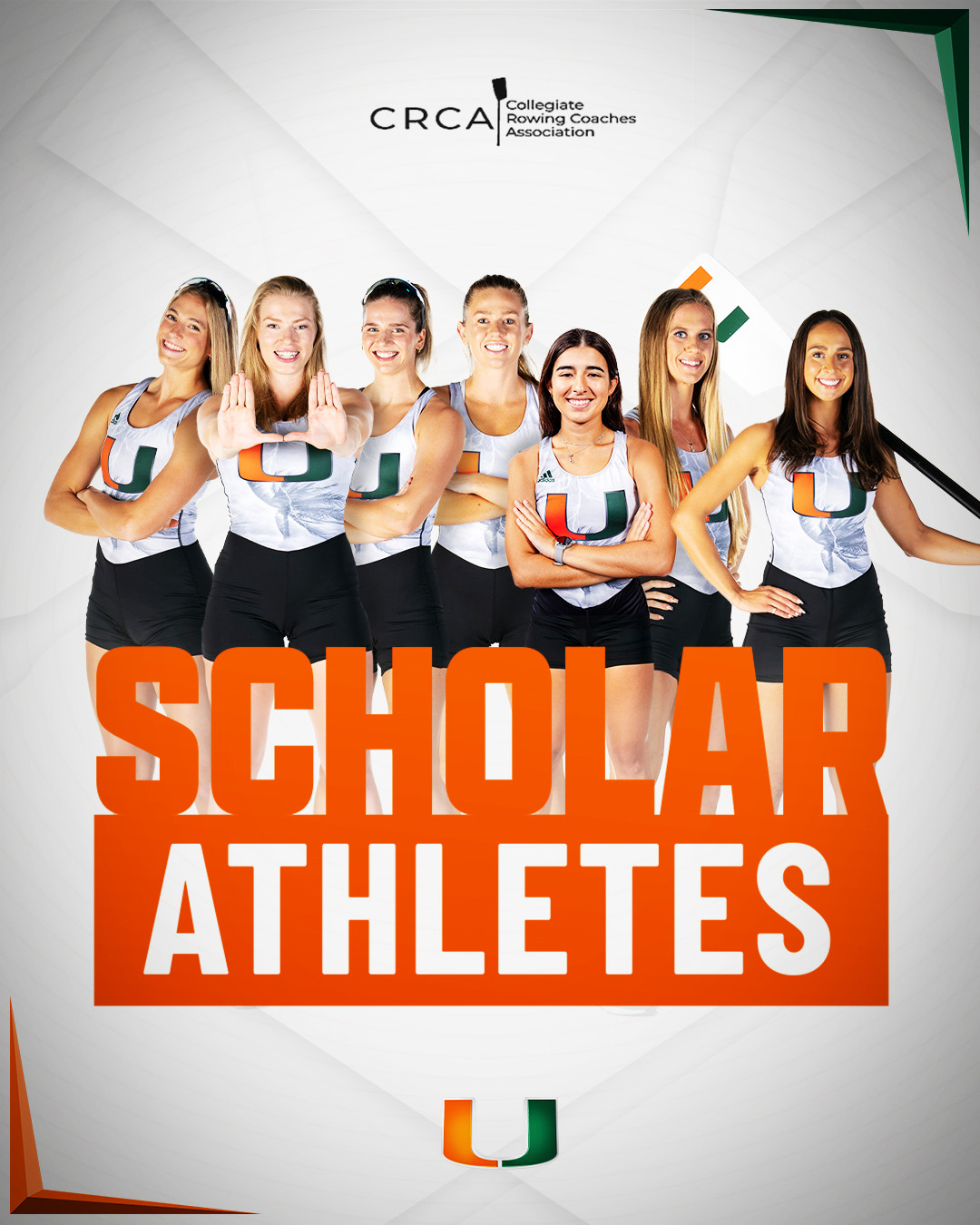 Seven Hurricanes Named CRCA Scholar Athletes – University of Miami ...
