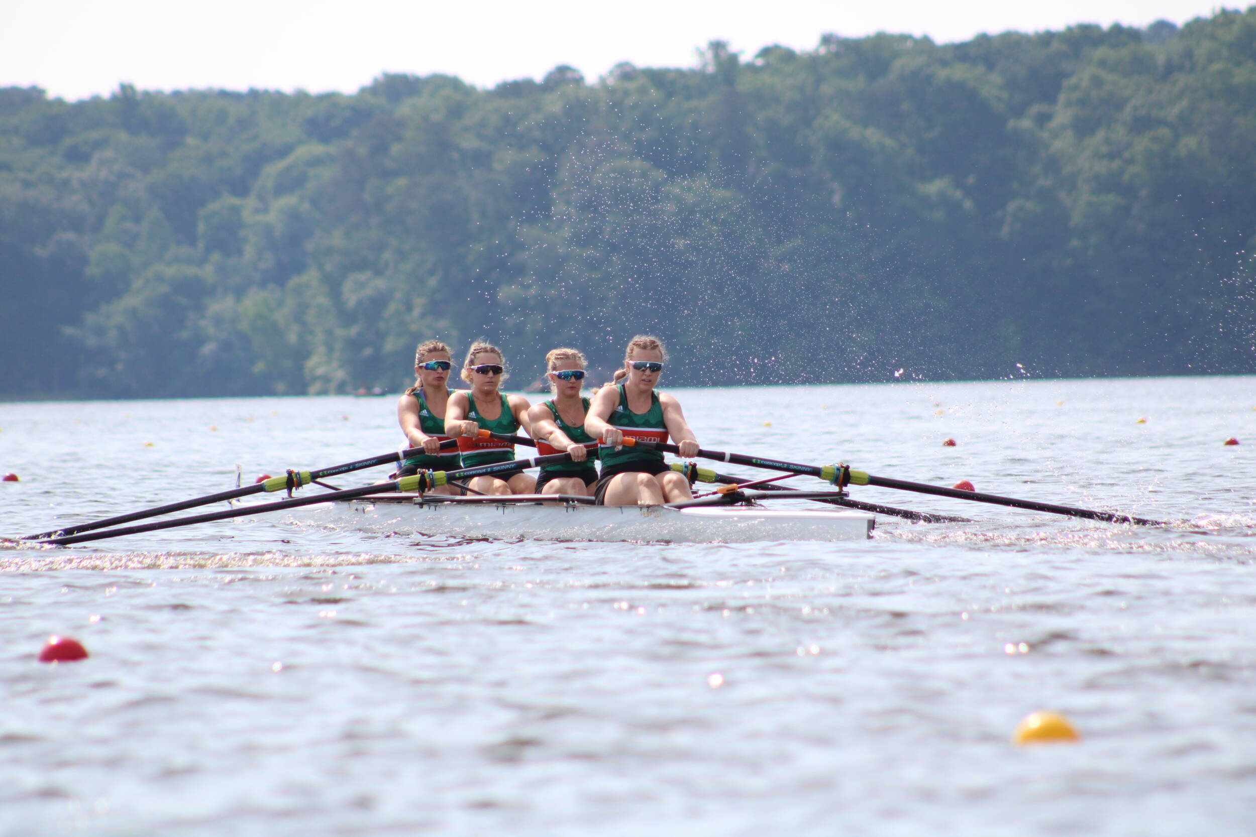 All Varsity Eight Boats Advance to ACC Finals