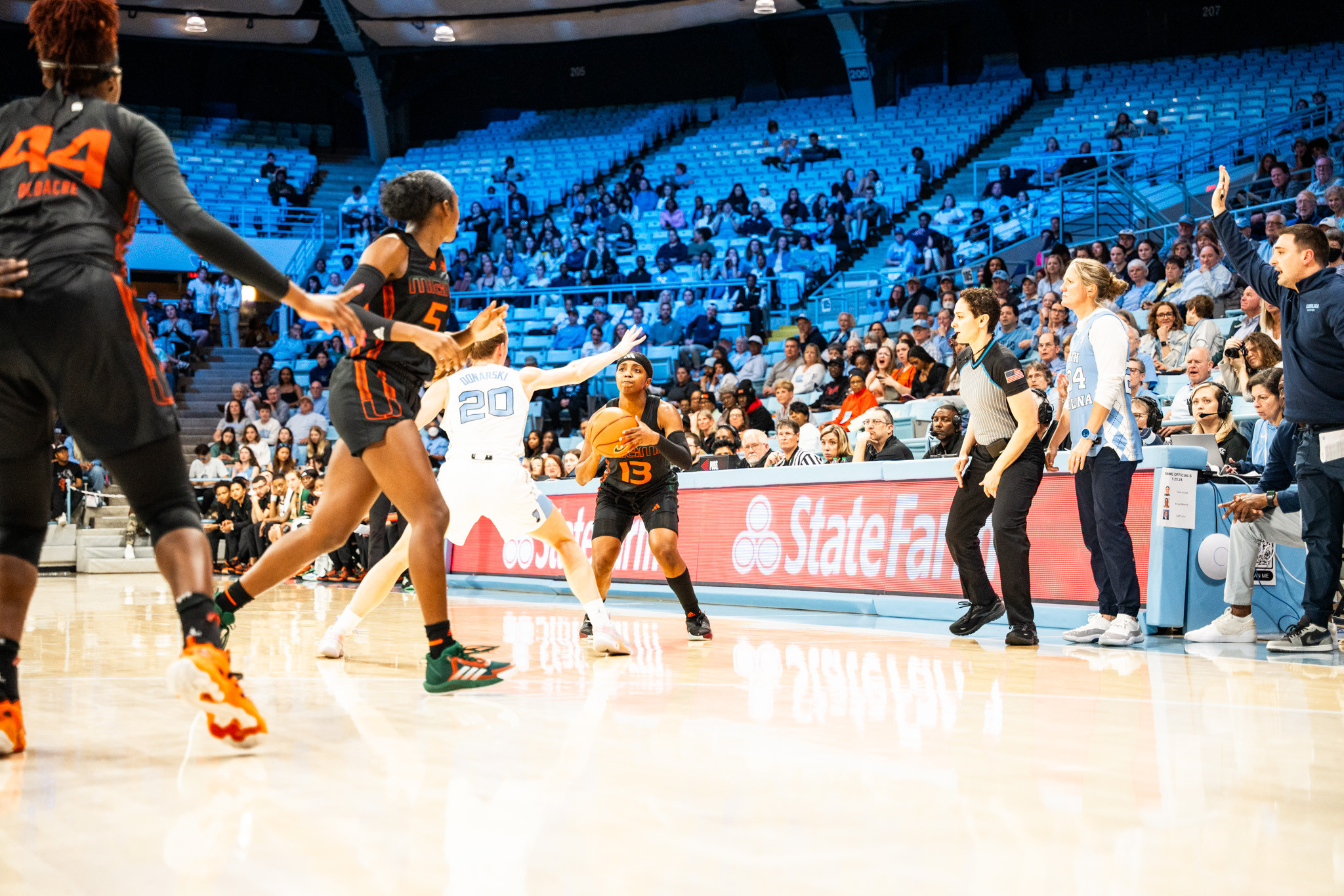 Miami Just Shy of Remarkable Comeback at No. 20 UNC