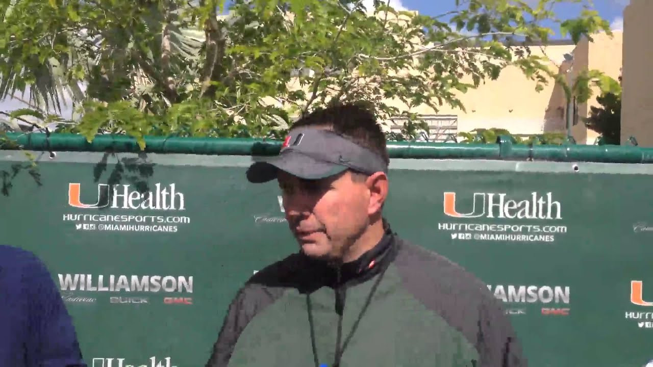Al Golden – November 11, 2013 – University of Miami Athletics