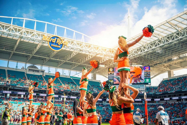 Miami Hurricanes Spirit Squad - University of Miami Dance team