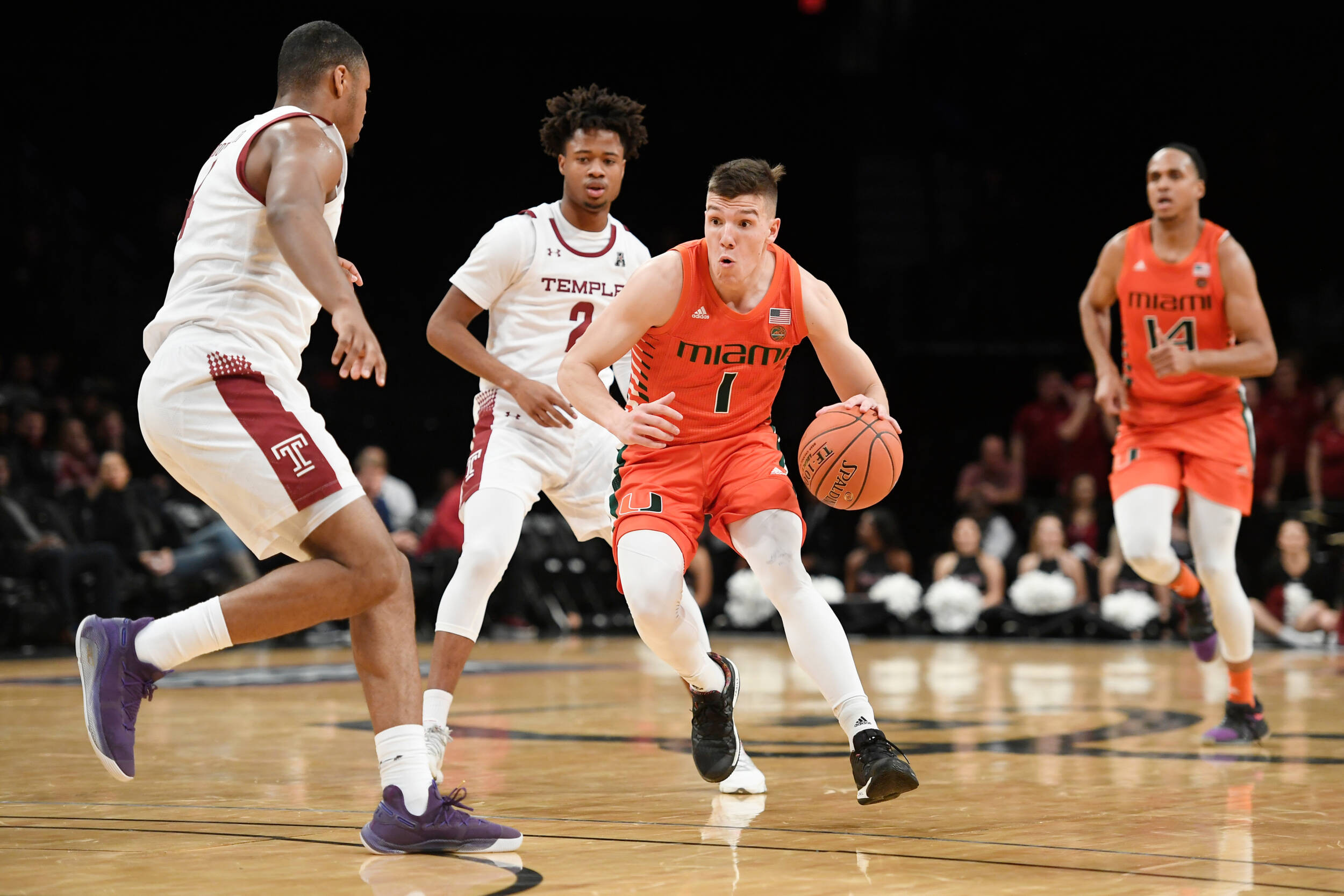 Miami Wins Thriller vs. Temple – University of Miami Athletics