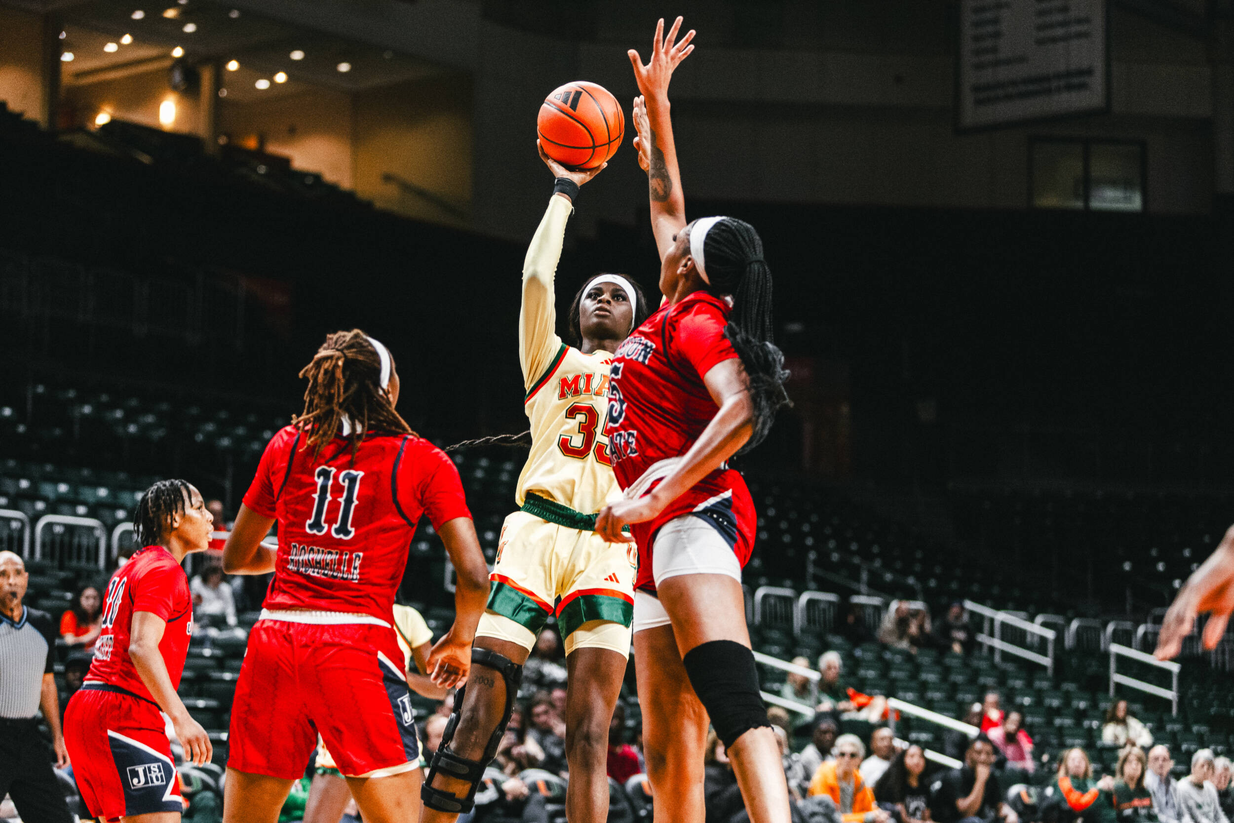 Williams Catalyzes No. 24 Canes in 59-52 Win Against Jackson State