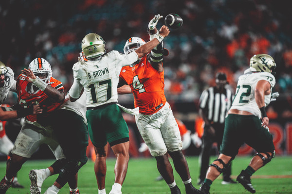 Bain Named ACC Defensive Player of the Year – University of Miami Athletics