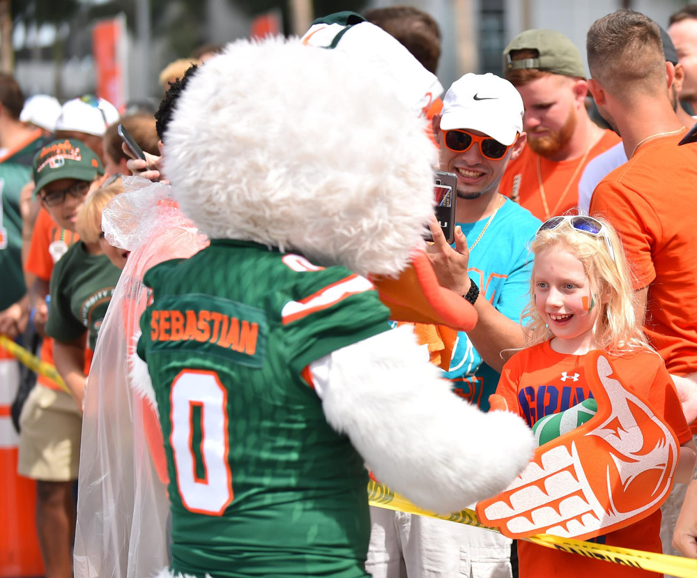 Sebastian the Ibis – University of Miami Athletics