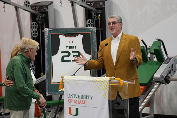 Miami Athletics Dedicates Susan and Stephen Symons Training Center ...