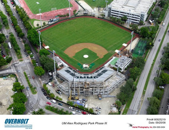 Alex Rodriguez Park Phase III – University of Miami Athletics