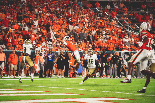Canes Open Season with Thrilling, 27-24 Win over Notre Dame ...