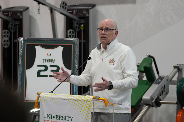 Miami Athletics Dedicates Susan and Stephen Symons Training Center ...