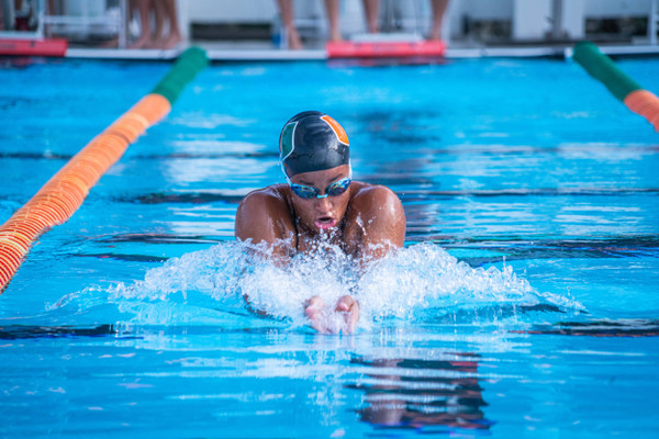 Swimming Splits Double Dual Meet with Army, Northwestern – University ...