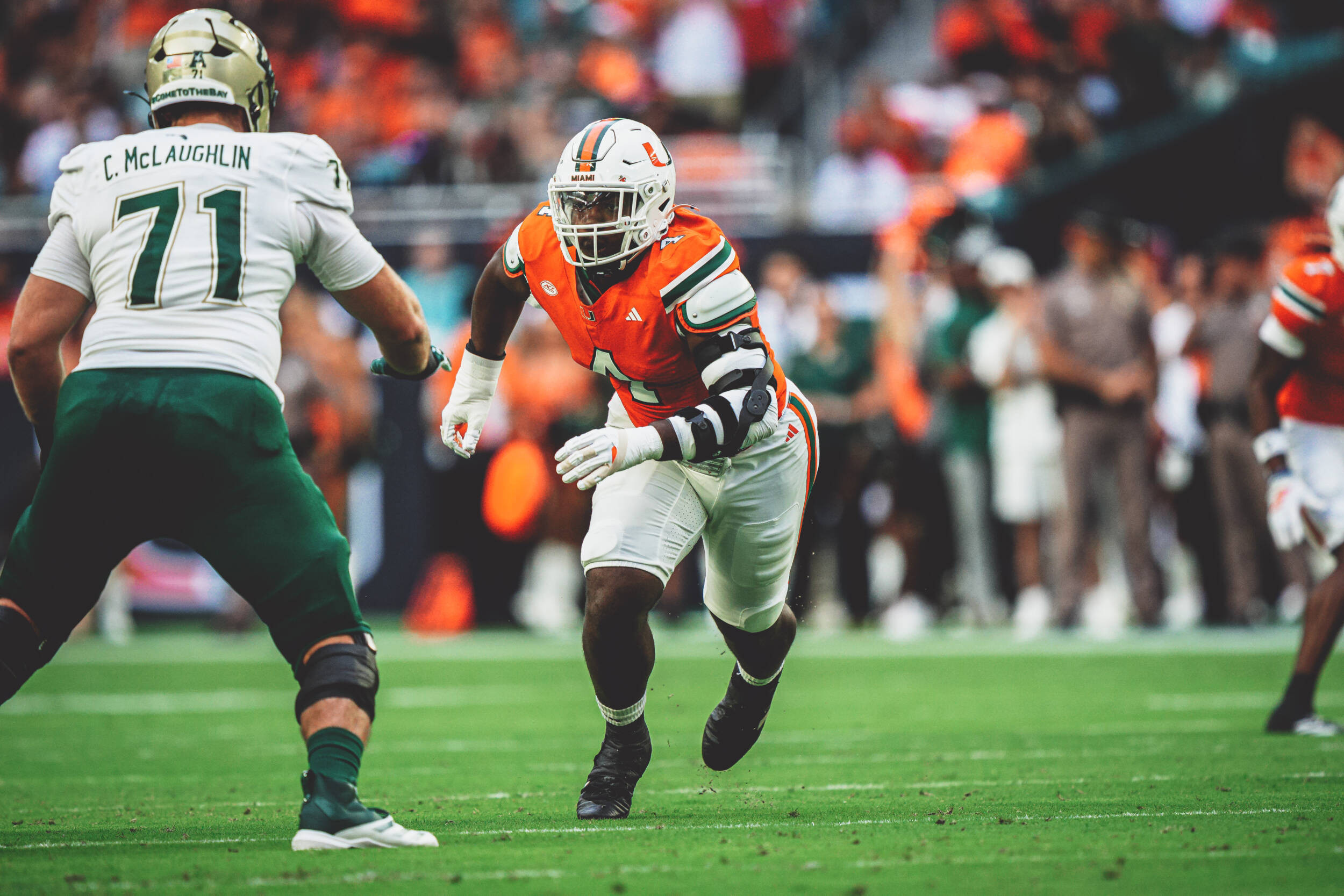 Bain Named ACC Defensive Player of the Year – University of Miami Athletics