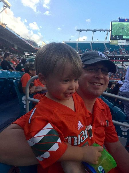 Catching The Canes With Dad: Photo Gallery – University of Miami Athletics