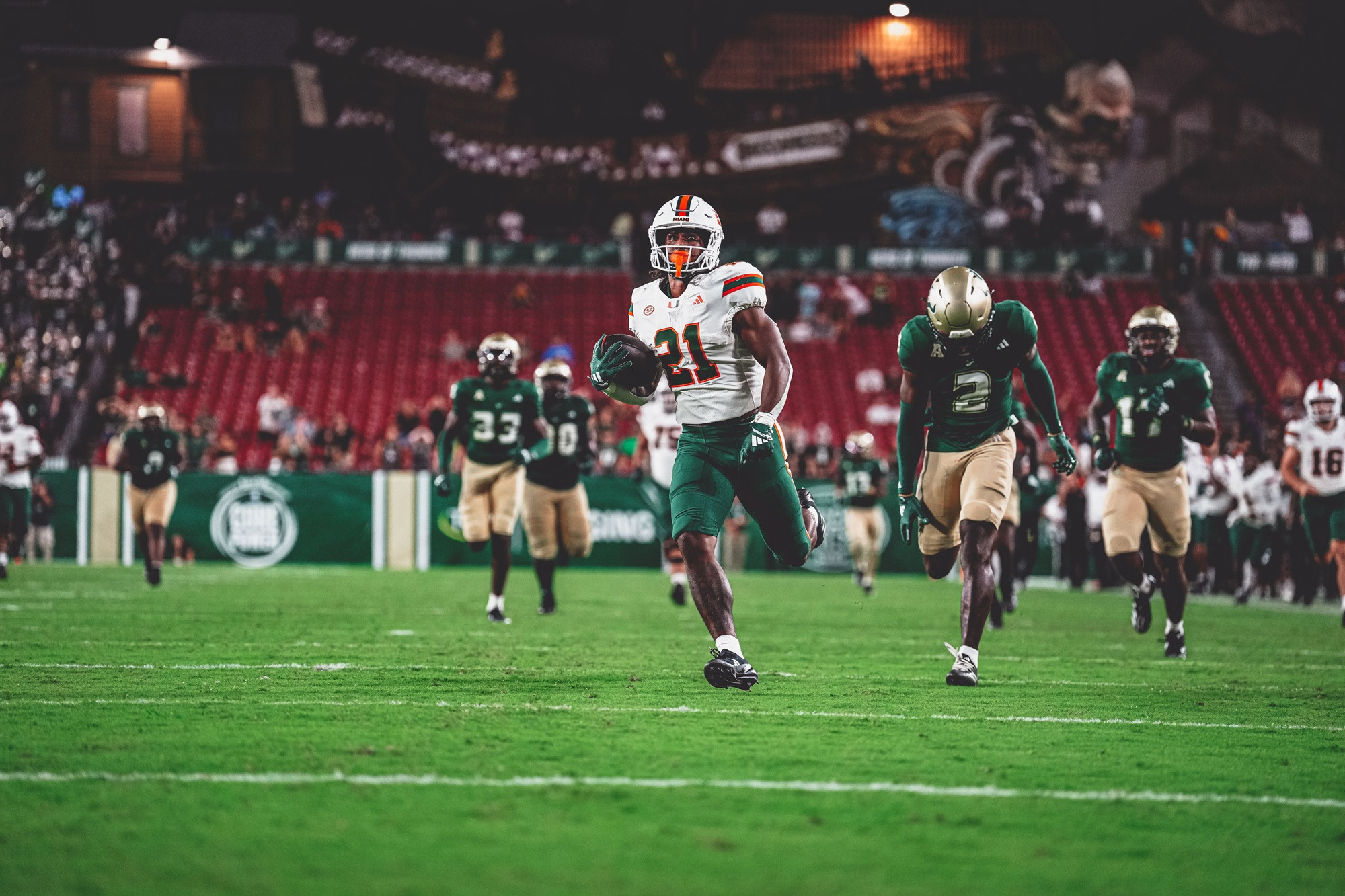 Canes Corral Bulls in Tampa – University of Miami Athletics