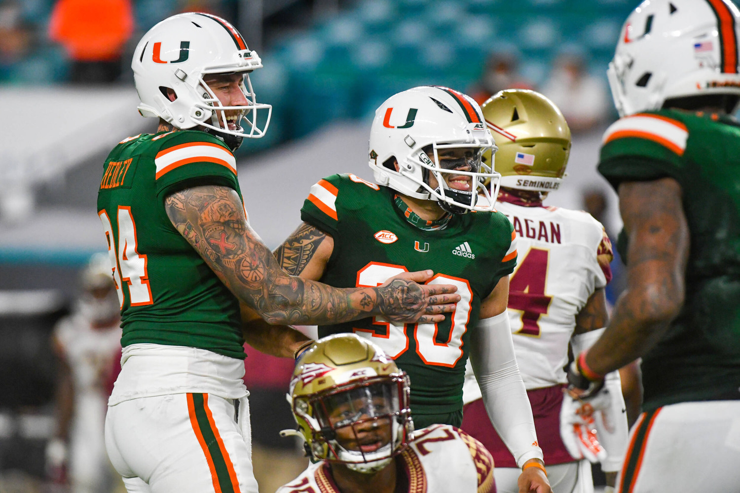Photo Gallery: Canes Football vs FSU – University of Miami Athletics