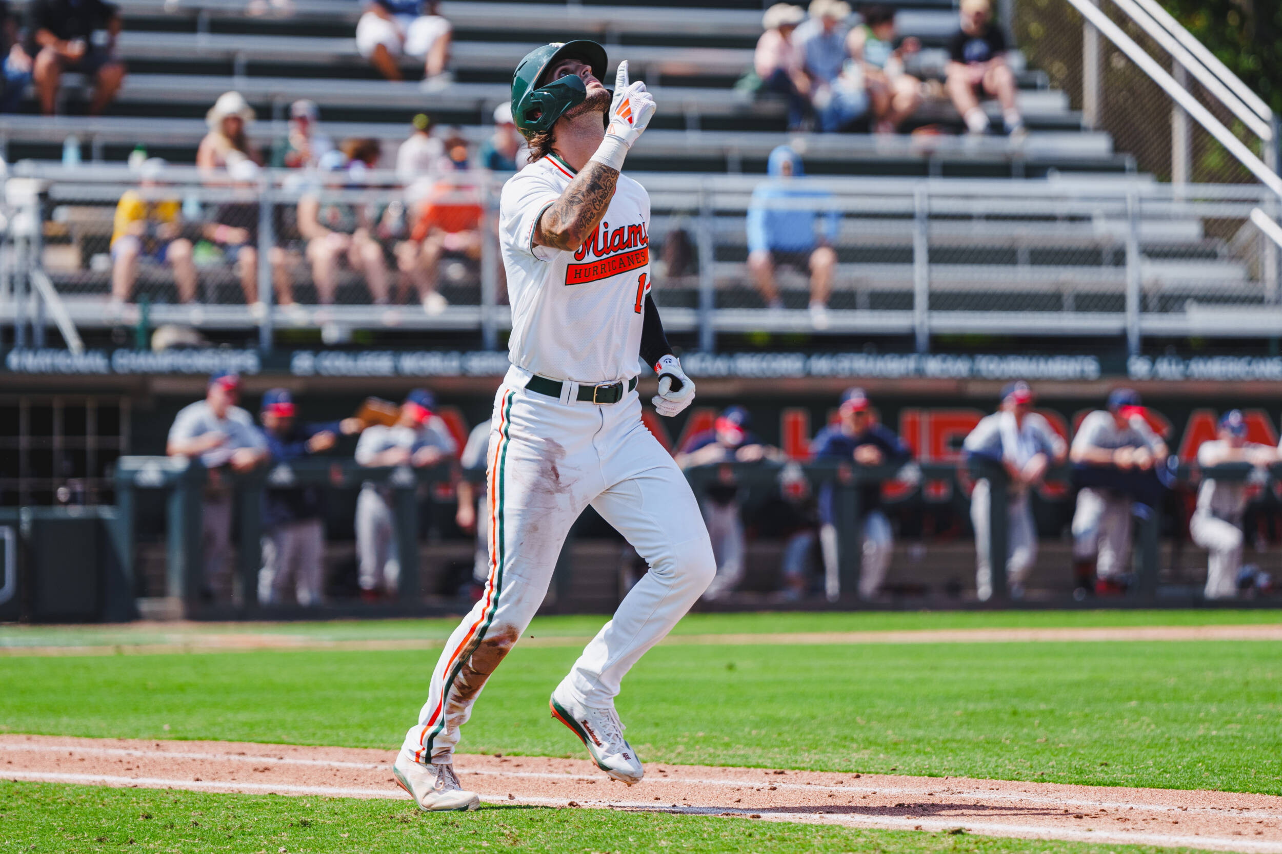 Hurricanes Survive Sunday Slugfest – University of Miami Athletics