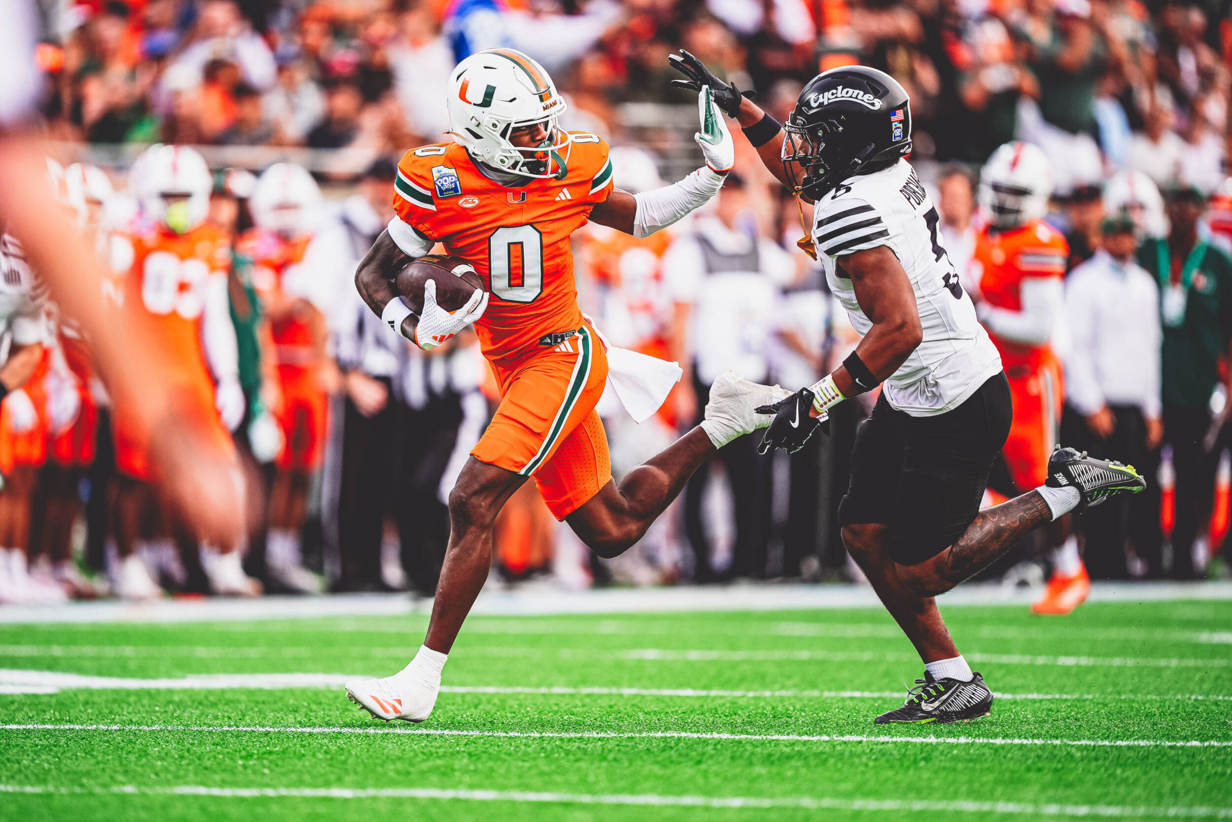 Cyclones Edge Canes 42-41 in Pop-Tarts Bowl – University of Miami Athletics