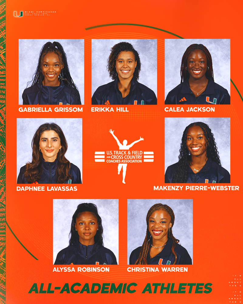 Miami Track and Field Earns Numerous USTFCCCA Academic Honors ...