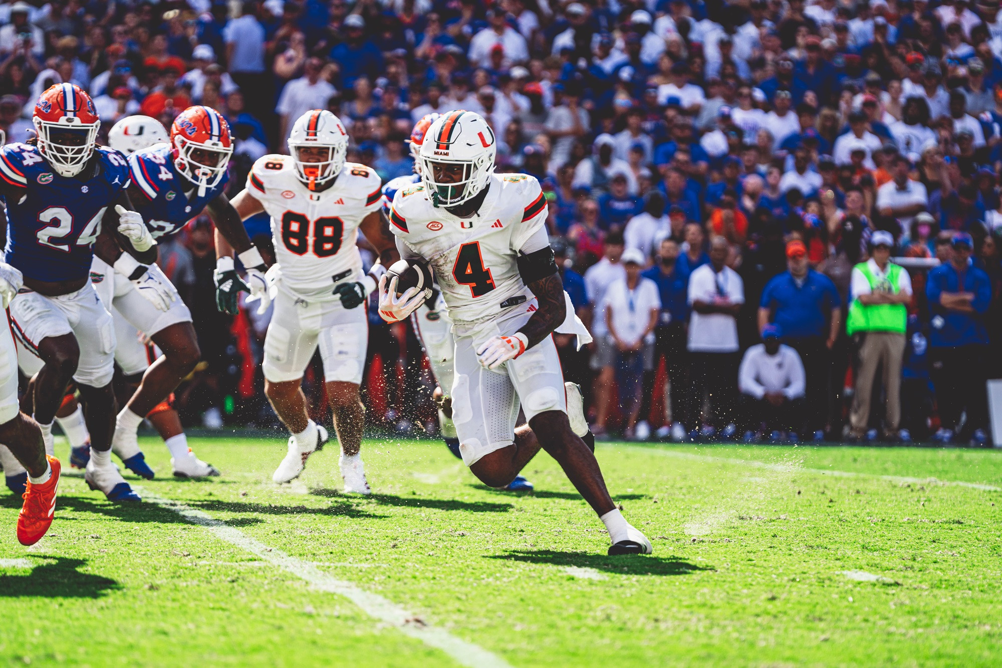 Canes Stomp Gators in Season Opener – University of Miami Athletics