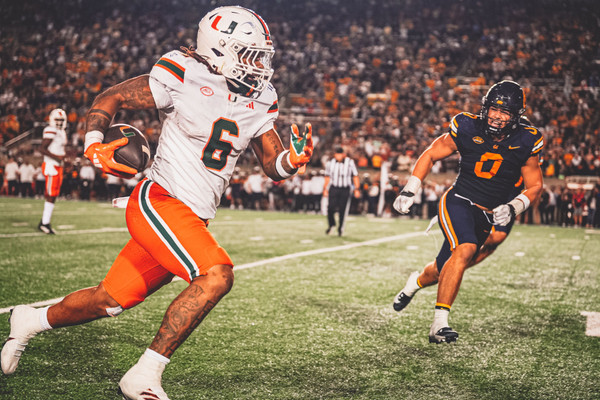 Canes Rally for Epic Comeback Win at Cal – University of Miami Athletics