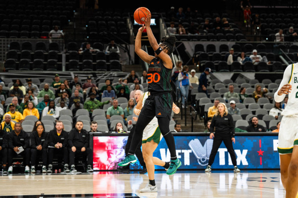 Canes Have Winning Streak Snapped Against No. 10/13 Baylor