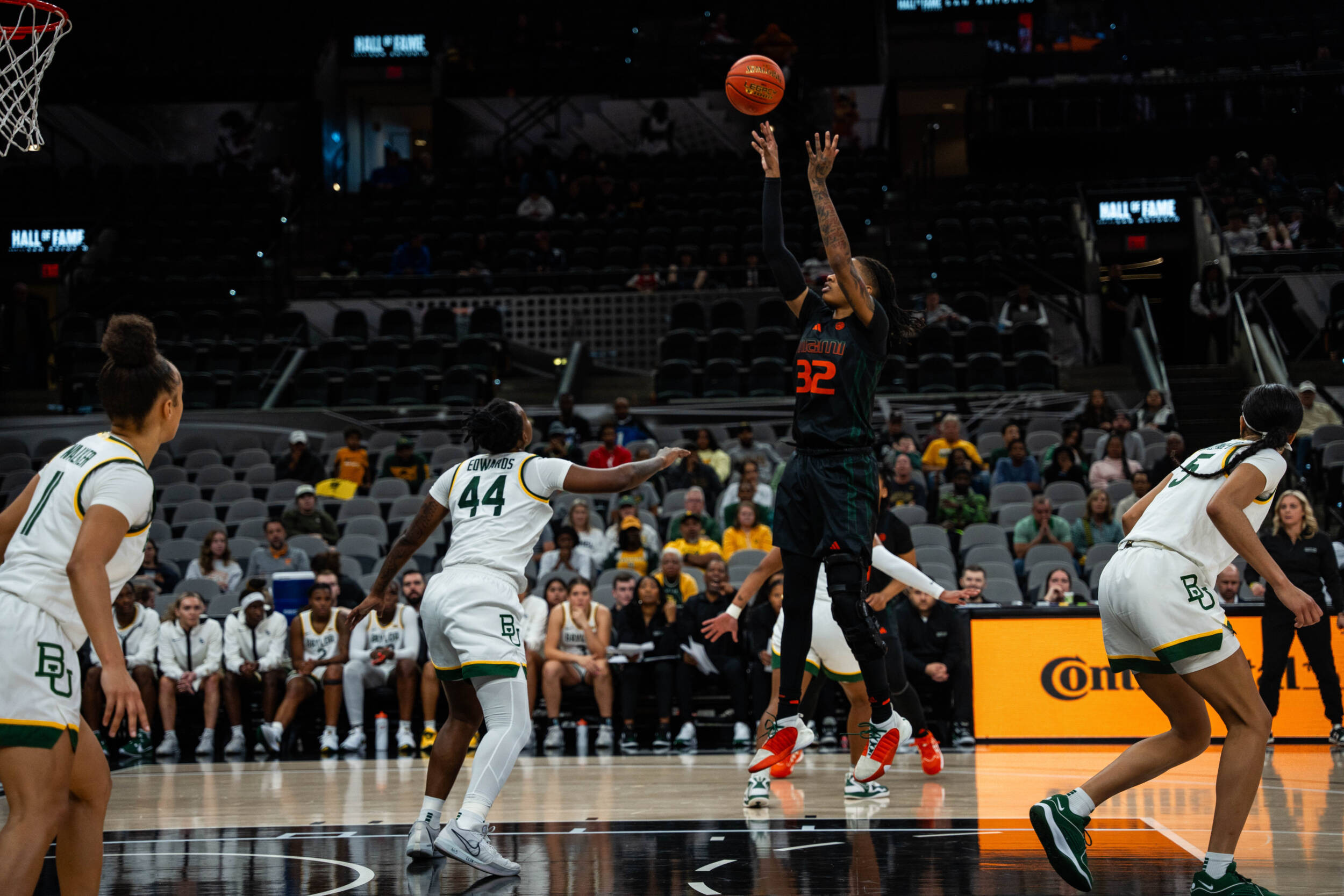 Canes Have Winning Streak Snapped Against No. 10/13 Baylor