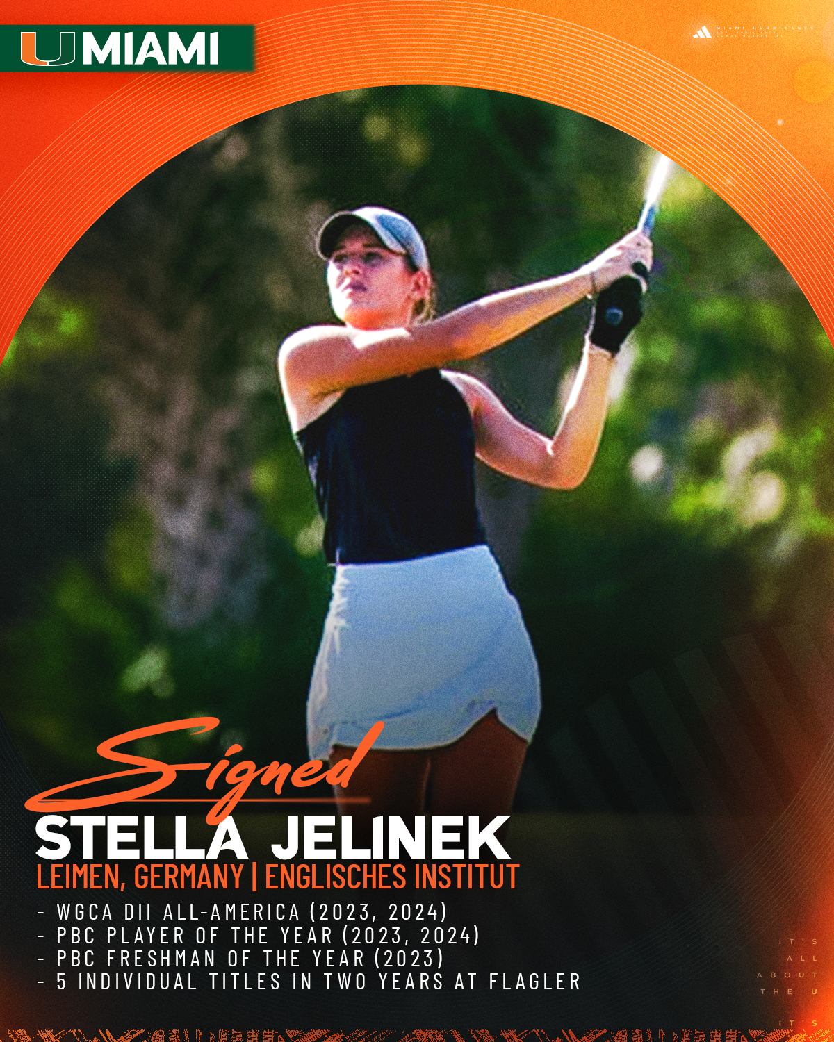 Miami Signs Two-Time DII All-American Stella Jelinek – University of ...